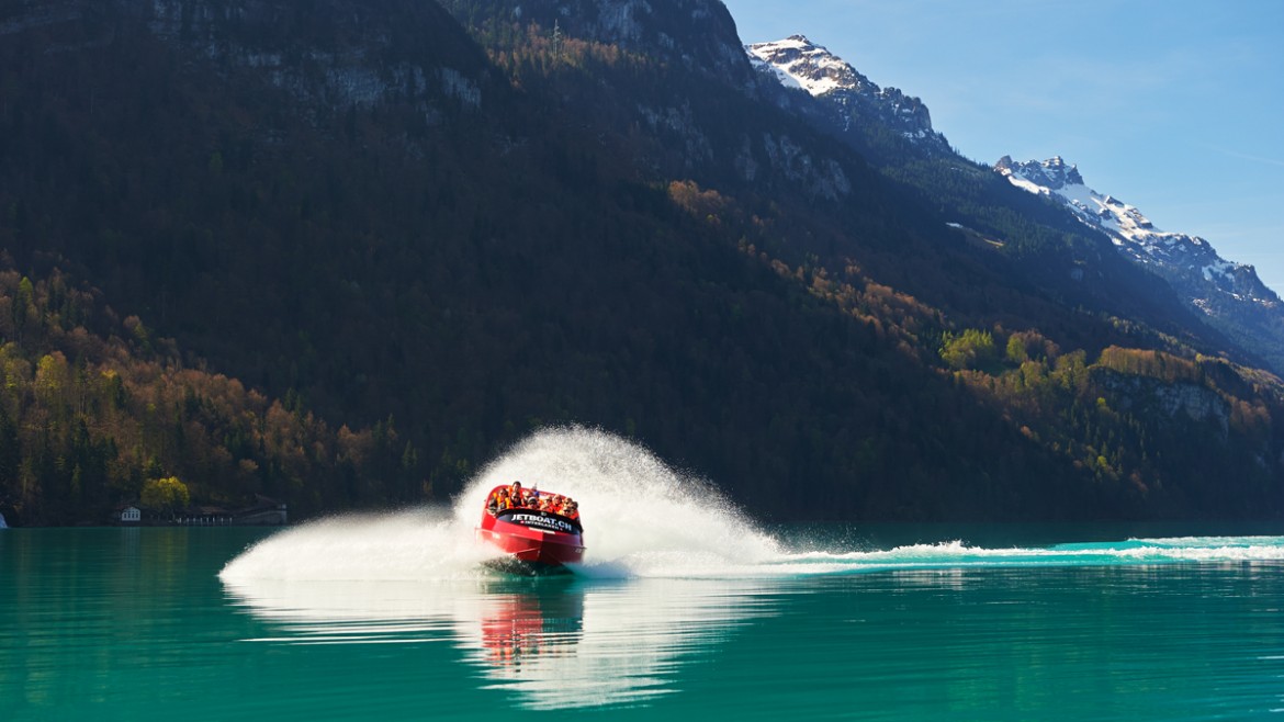 Jetboat - Best outdoor activities, Interlaken, Switzerland