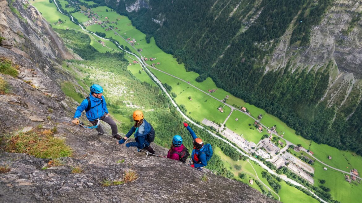 Via Ferrata Mürren - Best outdoor activities, Interlaken, Switzerland