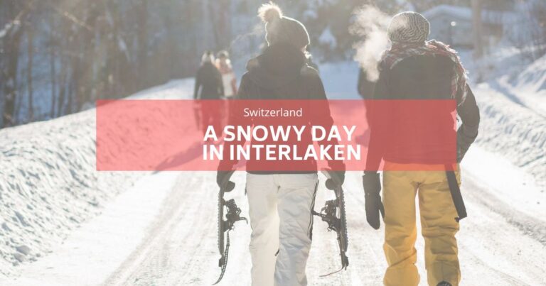 Christmas Market around Interlaken - Balmers Hostel