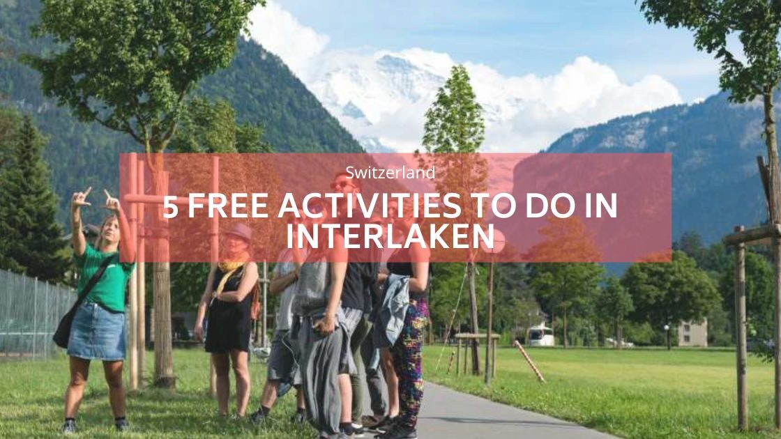 Christmas Market around Interlaken - Balmers Hostel