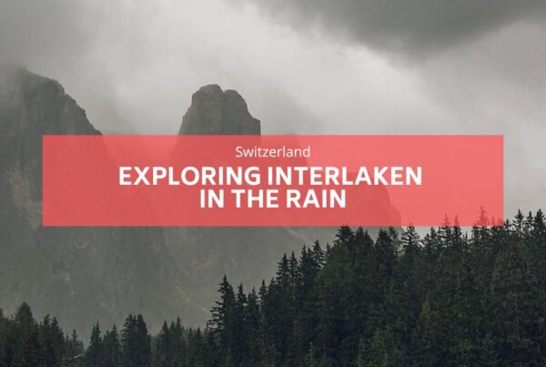 Visiting Interlaken during winter season, Switzerland