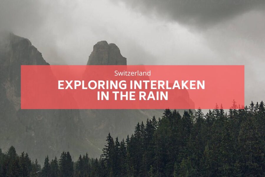 Visiting Interlaken during winter season, Switzerland