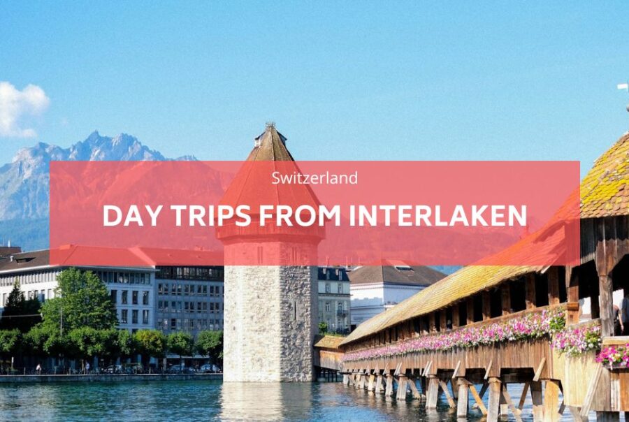 The most beautiful lakes around Interlaken, Switzerland